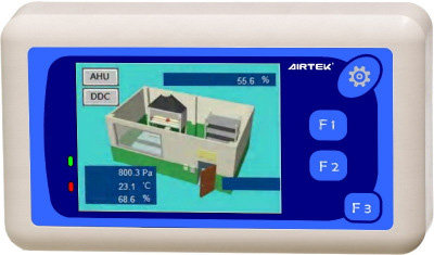 NVT28U - BACnet Operator Touch Display panel (MSTP) - AIRTEK-Building ...